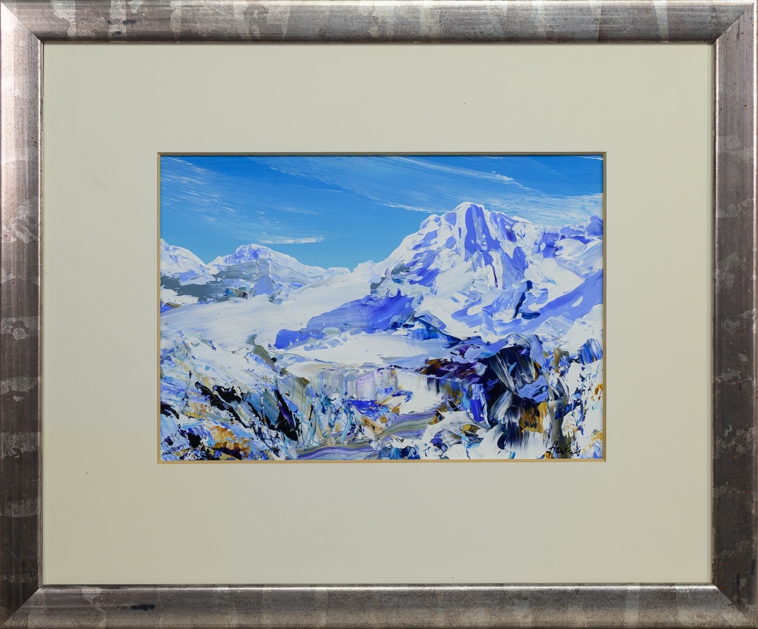 James Hawkins | * JAMES HAWKINSSNOW AT THE HEAD OF STRATH NID | MutualArt