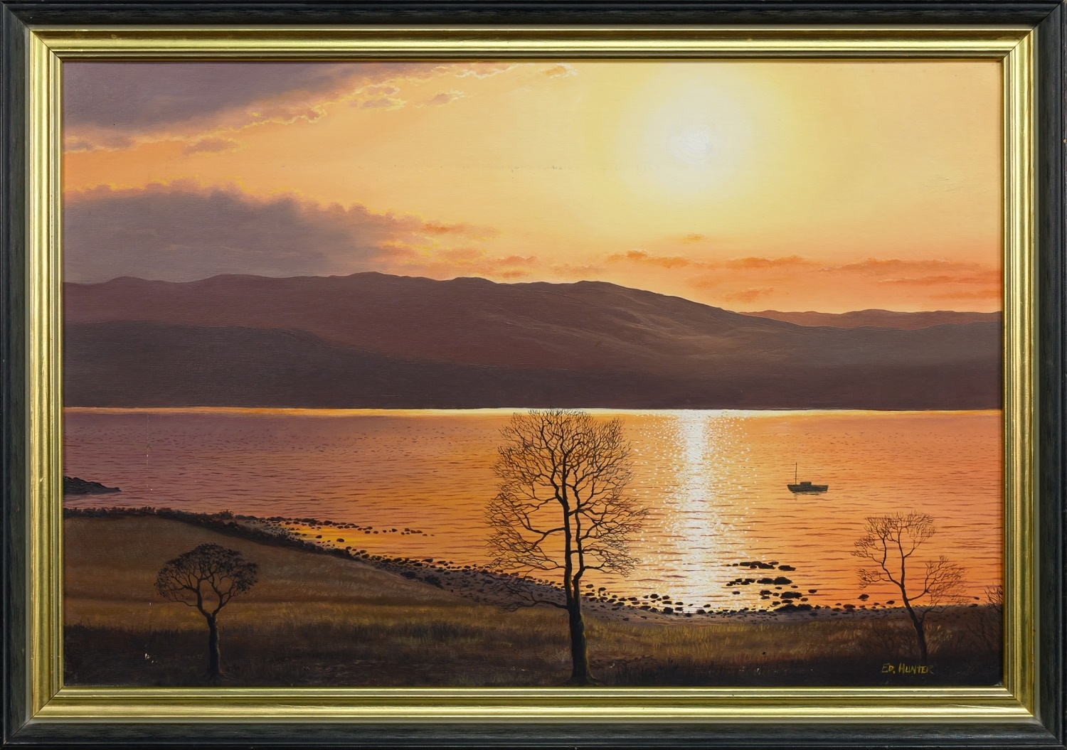 Ed Hunter | * ED HUNTERSUNSET - TONGUE BAY | MutualArt