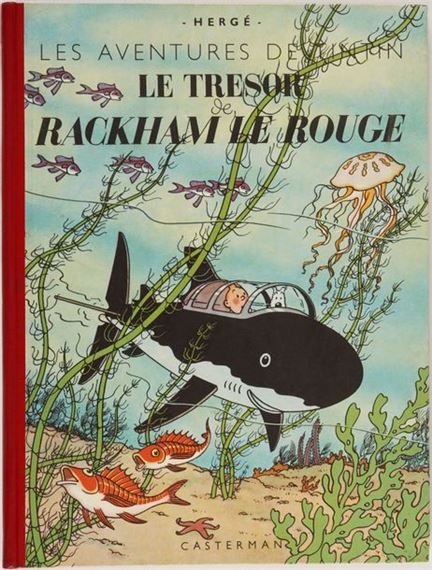 Hergé | Tintin T 12, Le Trésor de Rackham le Rouge | MutualArt