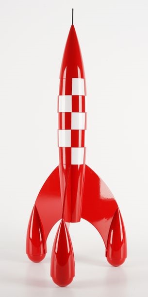 Hergé | Wooden rocket | MutualArt