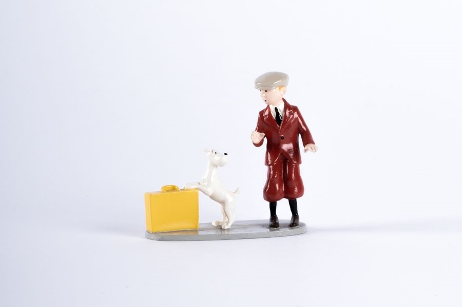 Hergé | The broken ear, Tintin and Snowy suitcase | MutualArt