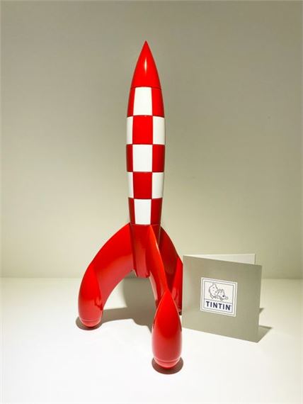 Hergé | Tintin the rocket | MutualArt