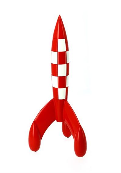 Hergé | Tintin the rocket | MutualArt