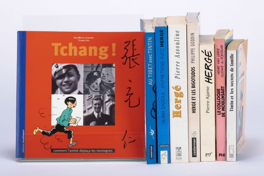 Hergé | Set of 8 books around the work of Hergé | MutualArt