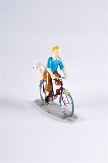 Hergé | Les bijoux de la Castafiore, Tintin and Snowy on a bicycle ...