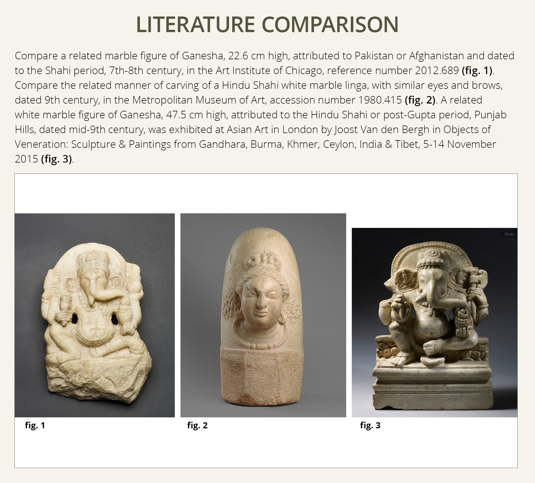 Afghanistan School 11th Century | A WHITE MARBLE FIGURE OF GANESHA ...
