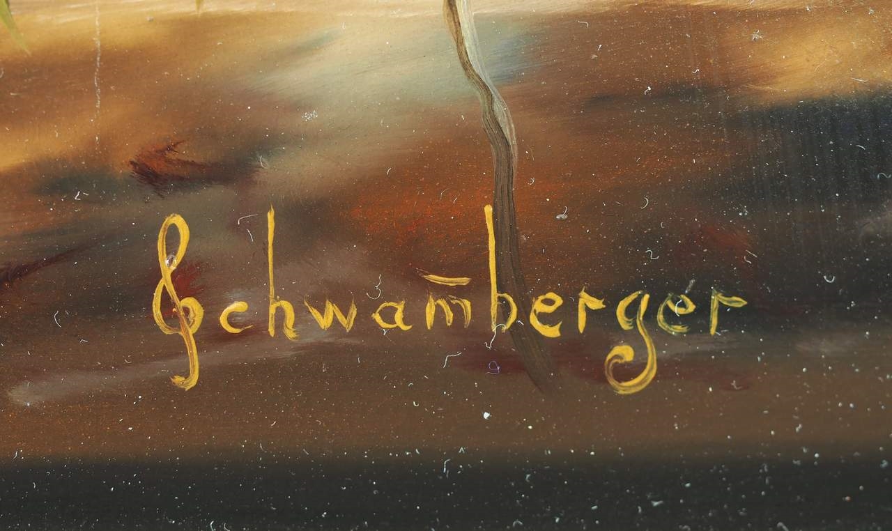 Hildegard Schwammberger | Sehr fein gemaltes, harmonisches ...