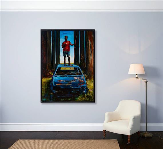 James Hanley | VISITOR, 1993-94 (1993 - 1994) | MutualArt