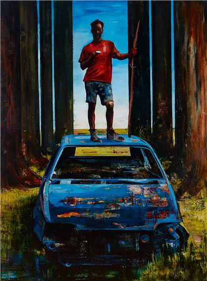 James Hanley | VISITOR, 1993-94 (1993 - 1994) | MutualArt