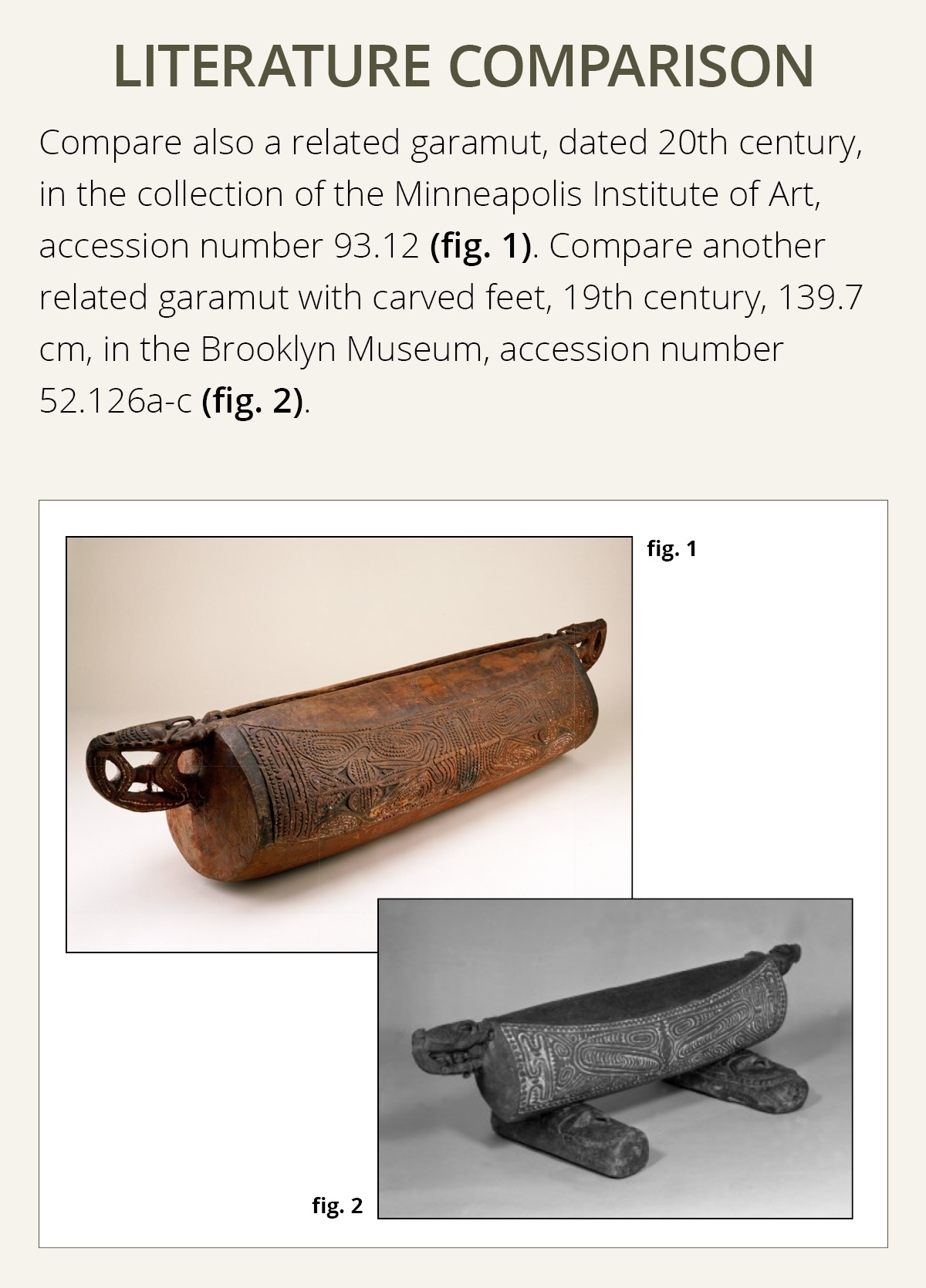 Australian School | A RARE AND MASSIVE CEREMONIAL SLIT DRUM, GARAMUT ...