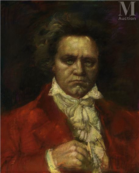 Henri Jules Charles Corneille de Groux | Portrait de Ludwig von ...