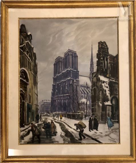 Albert Decaris | Notre-Dame de Paris | MutualArt
