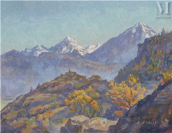 Louis John Endres | Portrait of Moroccan Man | MutualArt