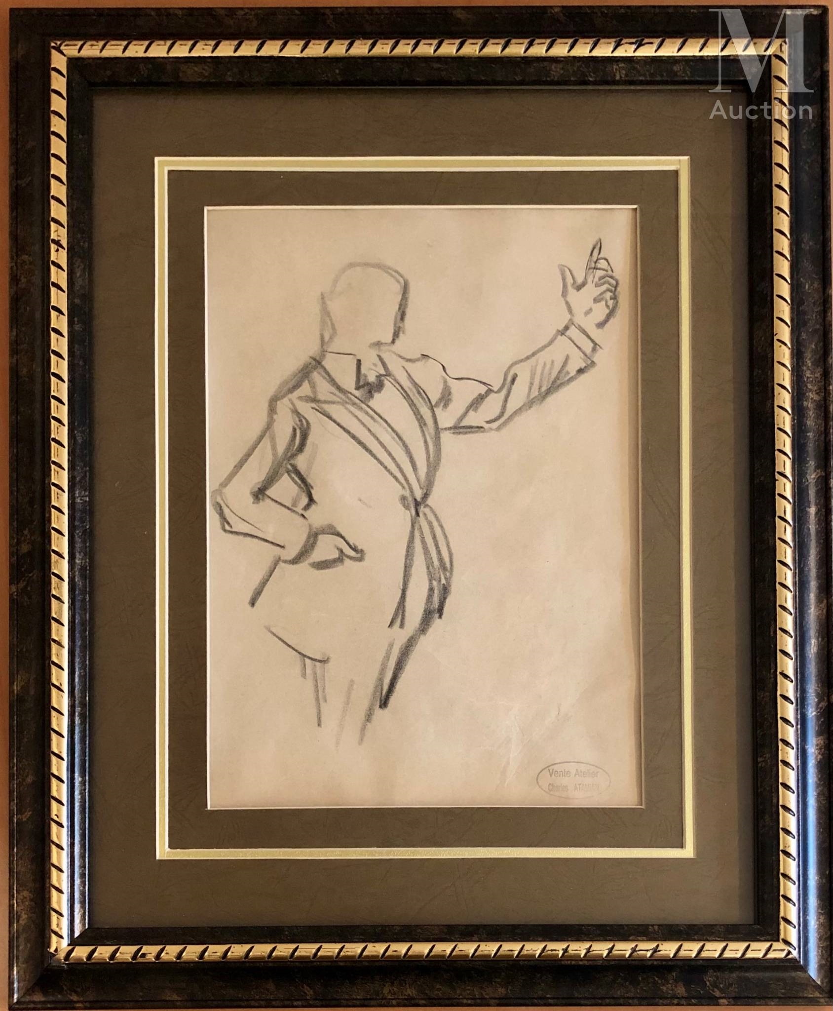 Charles Atamian | Attitude de Jules Berry | MutualArt