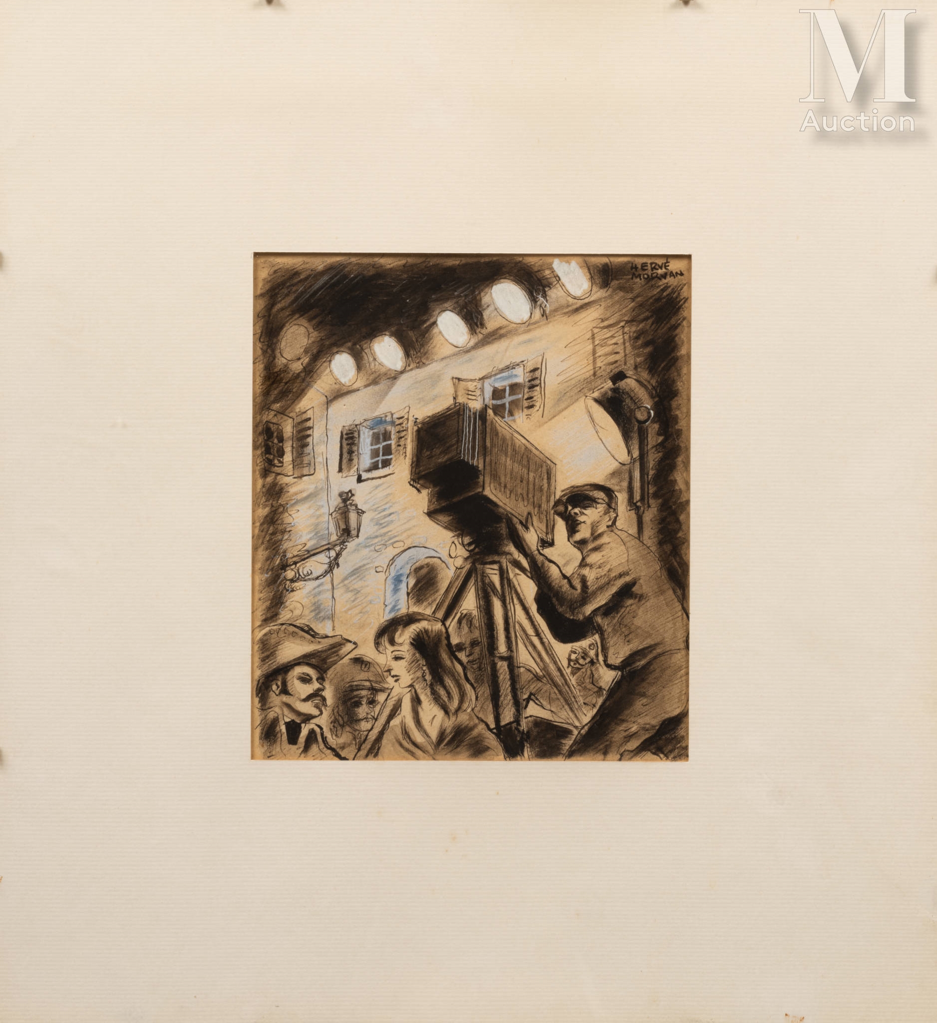 Hervé Morvan | Le caméraman | MutualArt