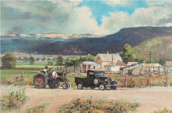 Arch D. Shaw | : Back in the May Field (1995) | MutualArt