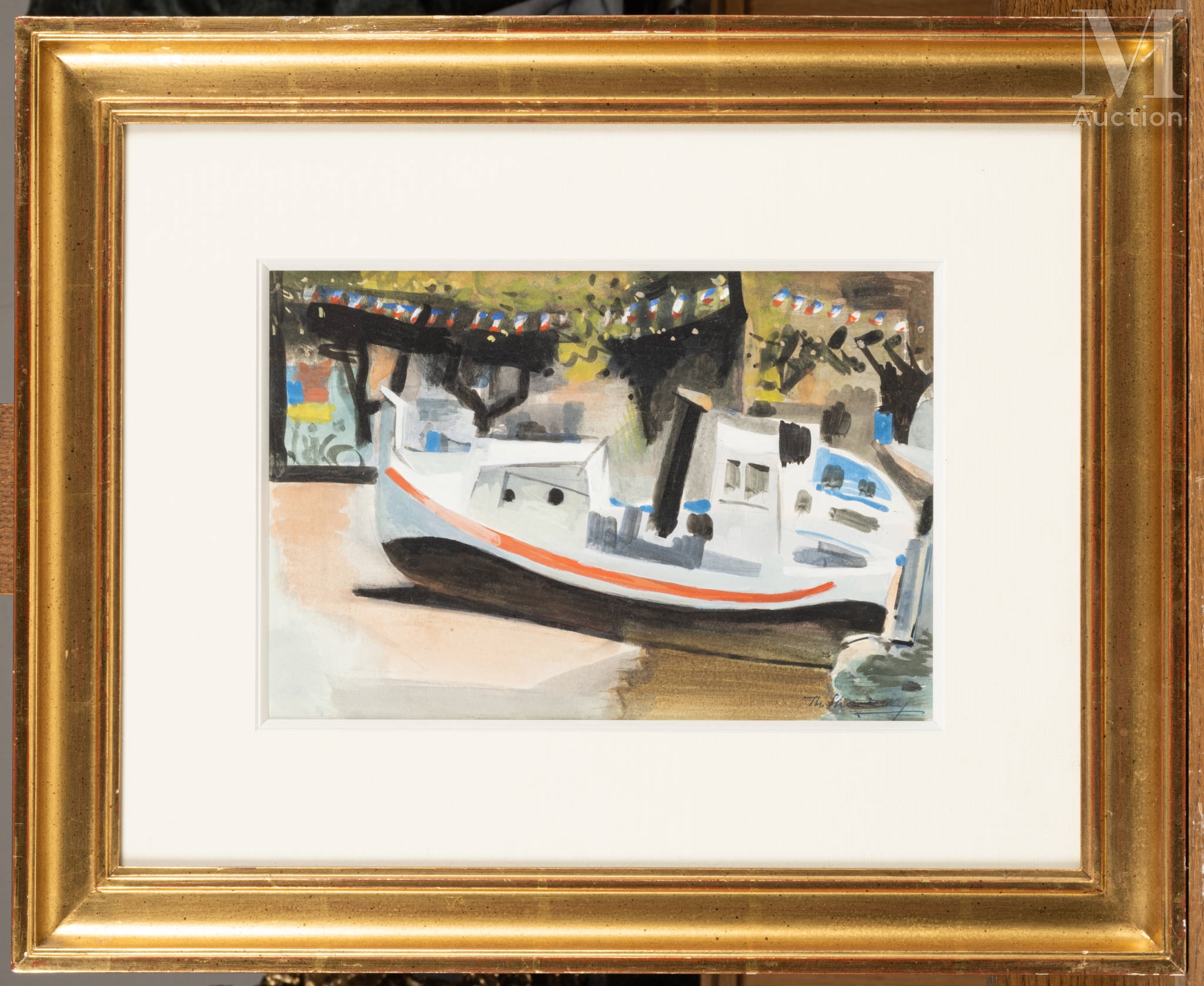 Theodore Stravinsky | Bateau le 14 juillet | MutualArt