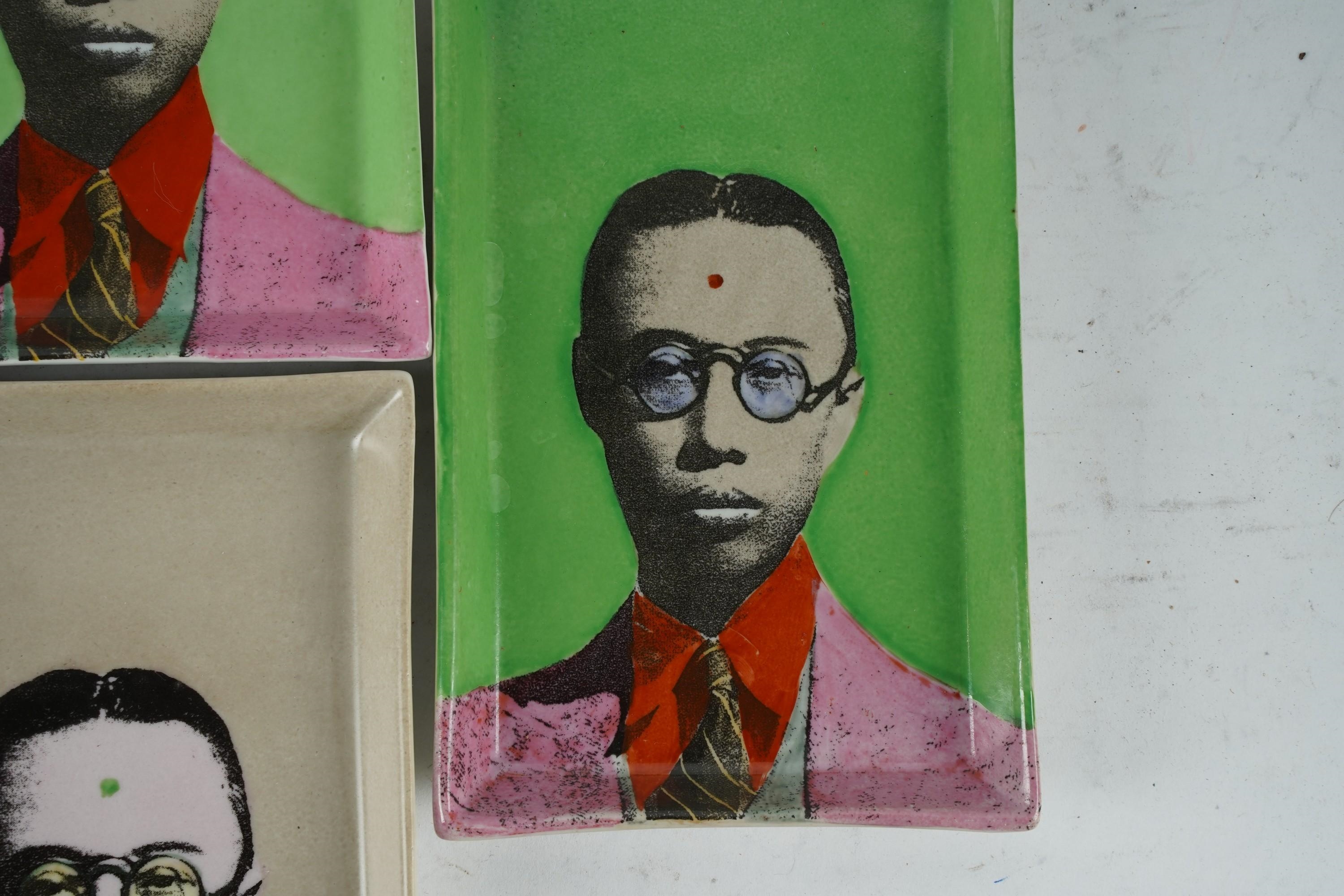 Fabienne Jouvin | Seven Fabienne Jouvin Paris Pop Art Trays | MutualArt