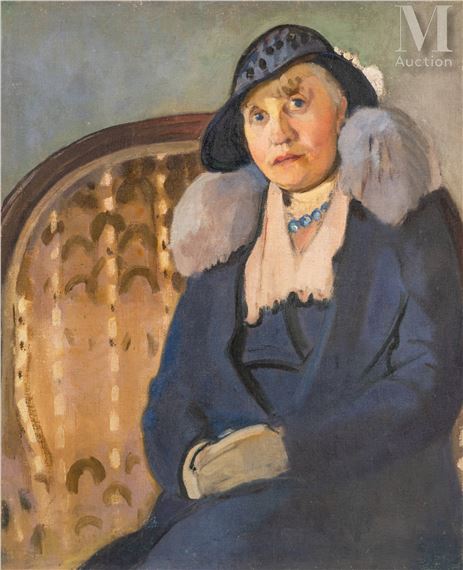 Jean Eeckhoudt | Portrait de Mrs Clare Lancaster | MutualArt