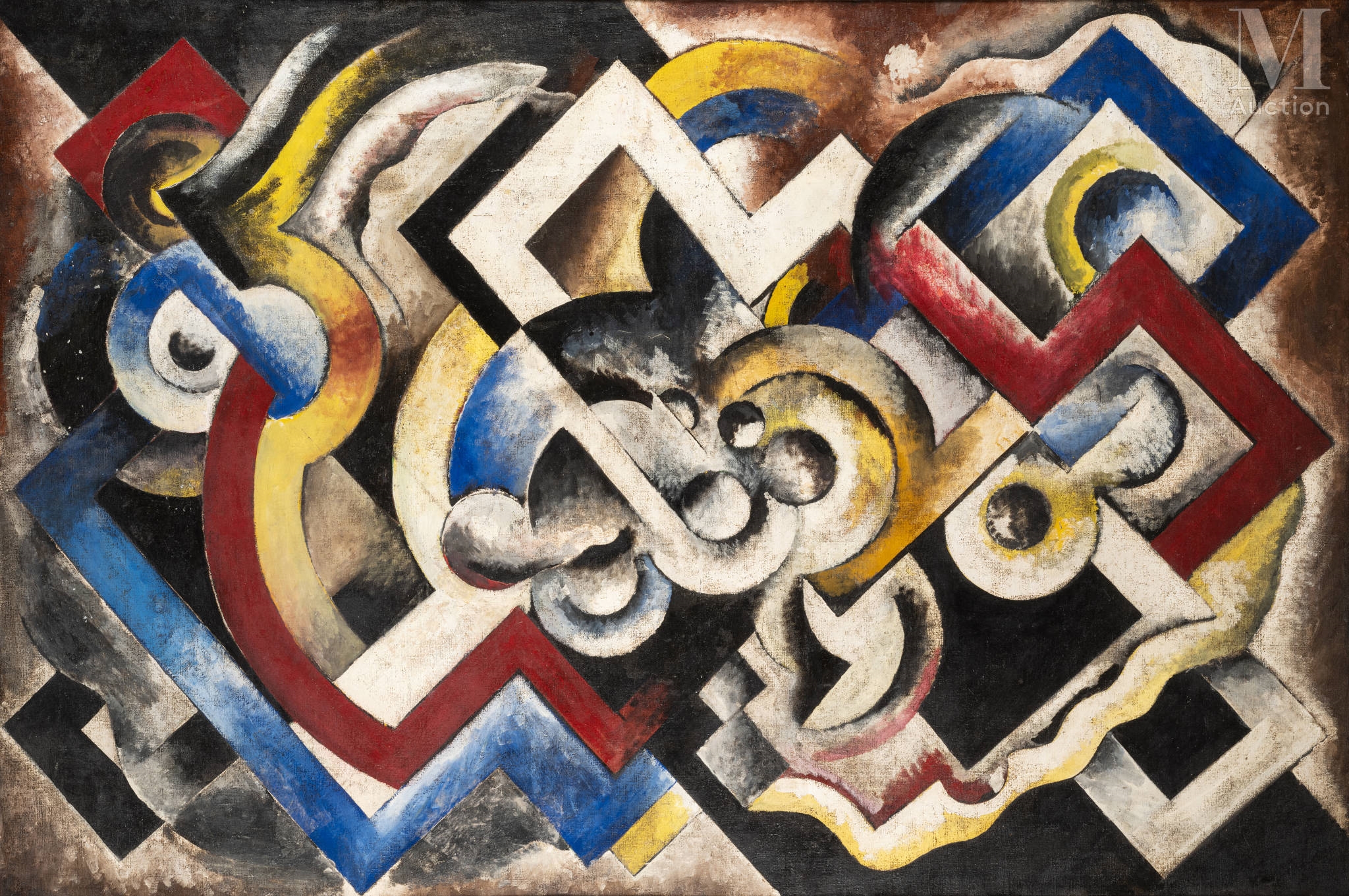 Robert Marc | Composition cubiste | MutualArt