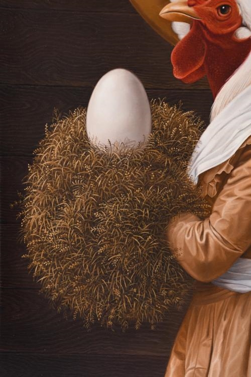 Gervasio Gallardo | LA DAMA GALLINA | MutualArt