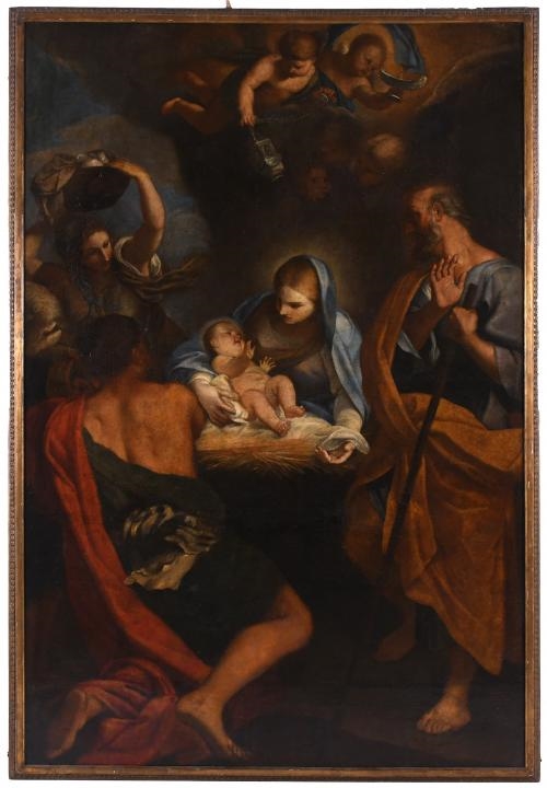 Spanish School, 17th Century | HOLY FAMILY | MutualArt