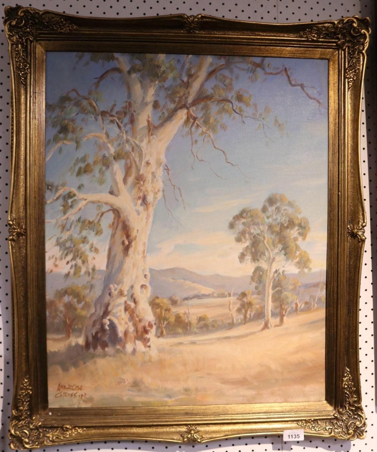 Ambrose Griffin | Waterhole Alan's Flat | MutualArt