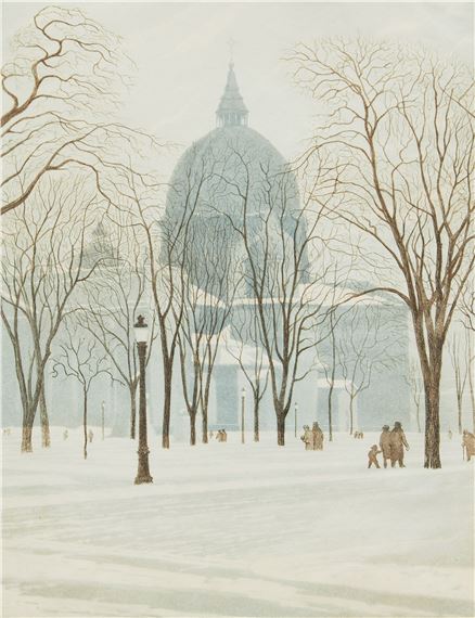 Frederick B. Taylor | St. James Cathedral from Dominion Square ...