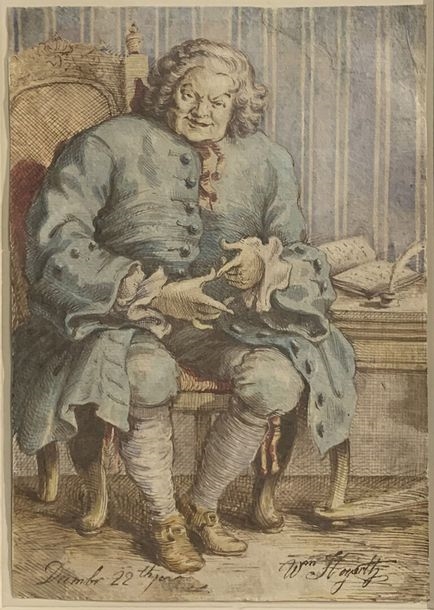 William Hogarth | Portrait of Baron Simon Fraser, Lord Lovat. (18th ...