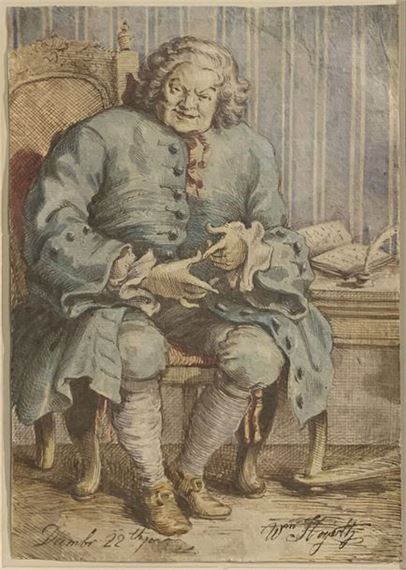 William Hogarth | Portrait of Baron Simon Fraser, Lord Lovat. (18th ...