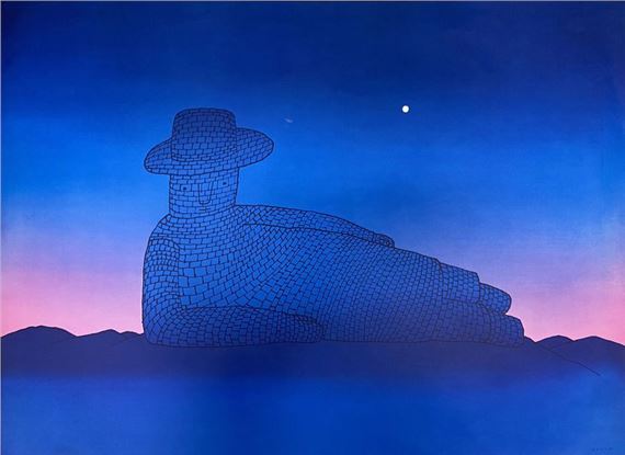 Jean-Michel Folon | Dream of Pierre (1970) | MutualArt