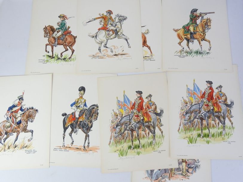 Eugène Lelièpvre | English cavalry and infantry 18th and 19th centuries ...