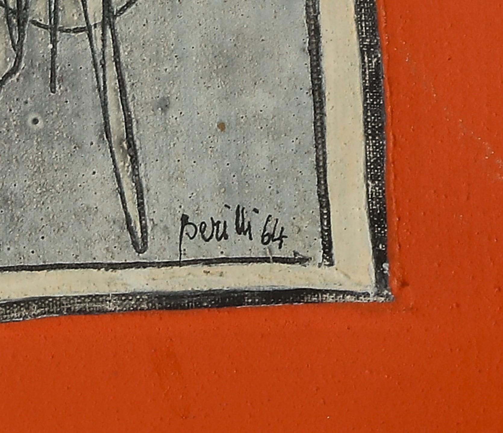 Achille Perilli | i divergenti, 1964 (1964) | MutualArt