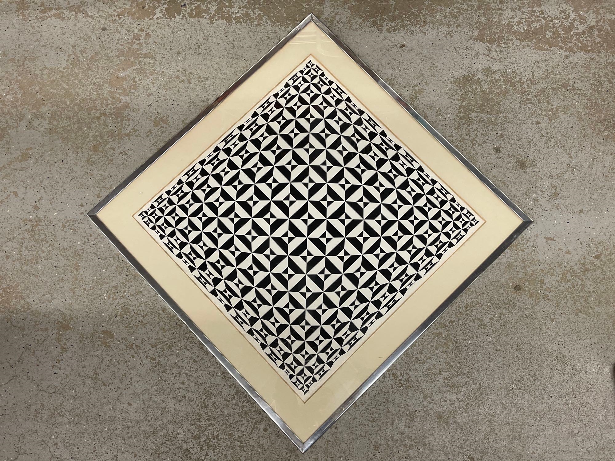 Edna Andrade | Black Diamond | MutualArt