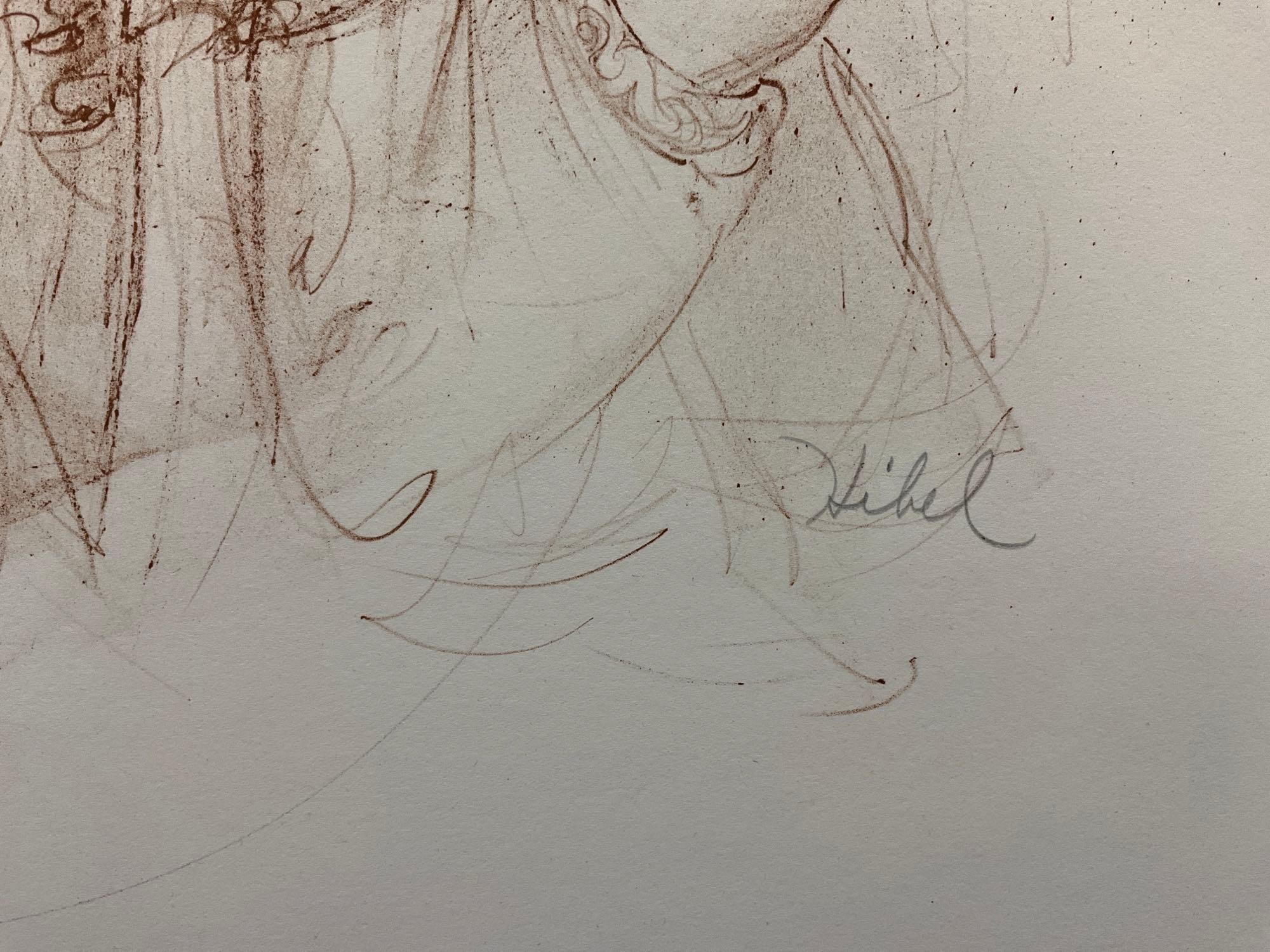 Edna Hibel | Two Edna Hibel Pencil Signed Lithographs | MutualArt