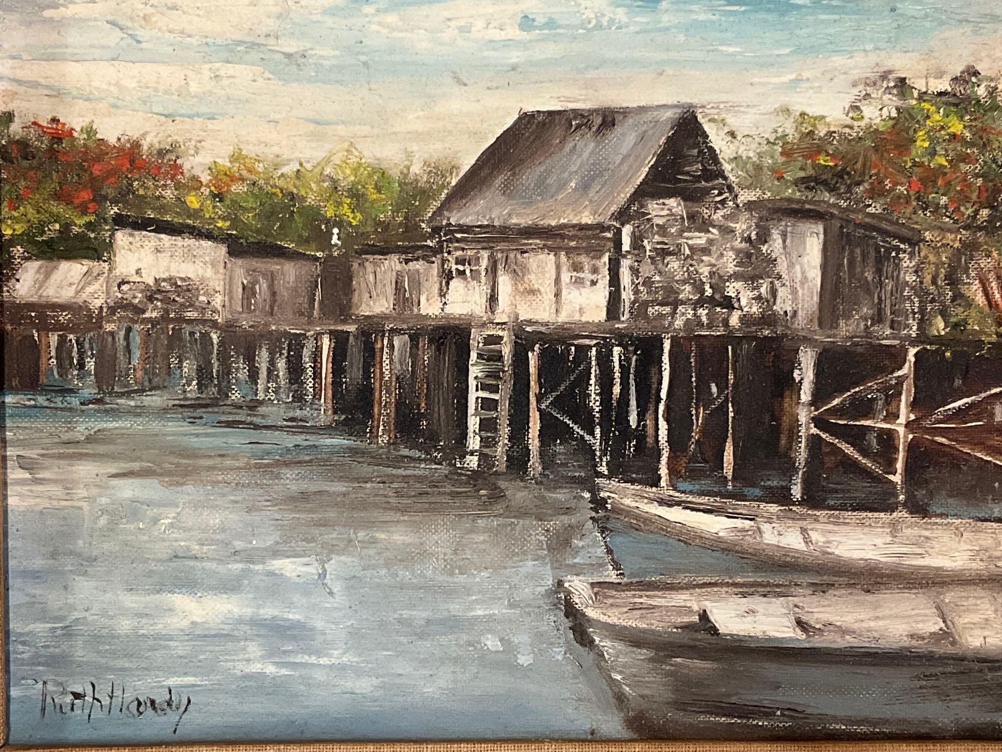 Ruth Hardy | Ruth Hardy Dock Landscape | MutualArt