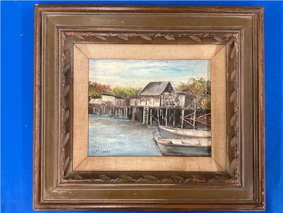 Ruth Hardy | Ruth Hardy Dock Landscape | MutualArt