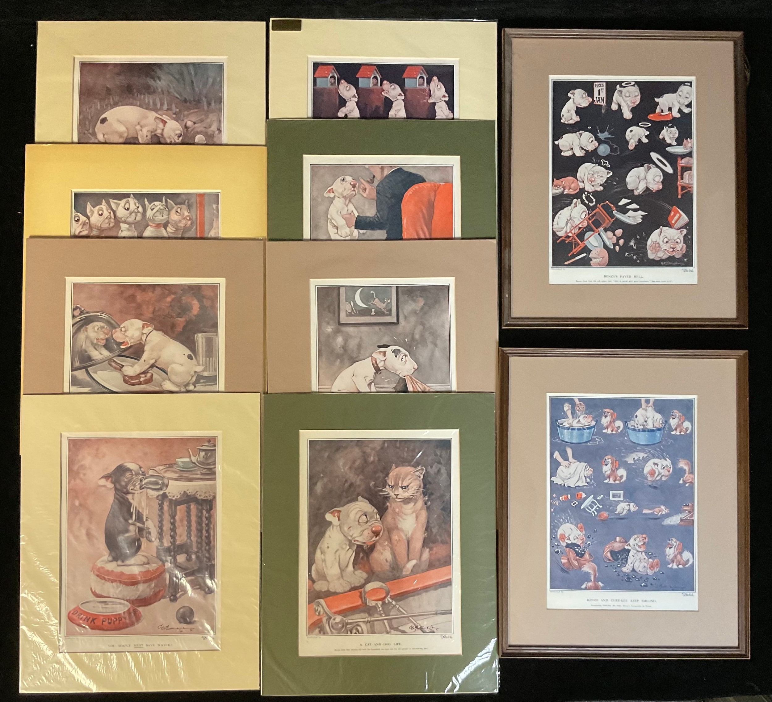 George Ernest Studdy | Bonzo and Friends | MutualArt