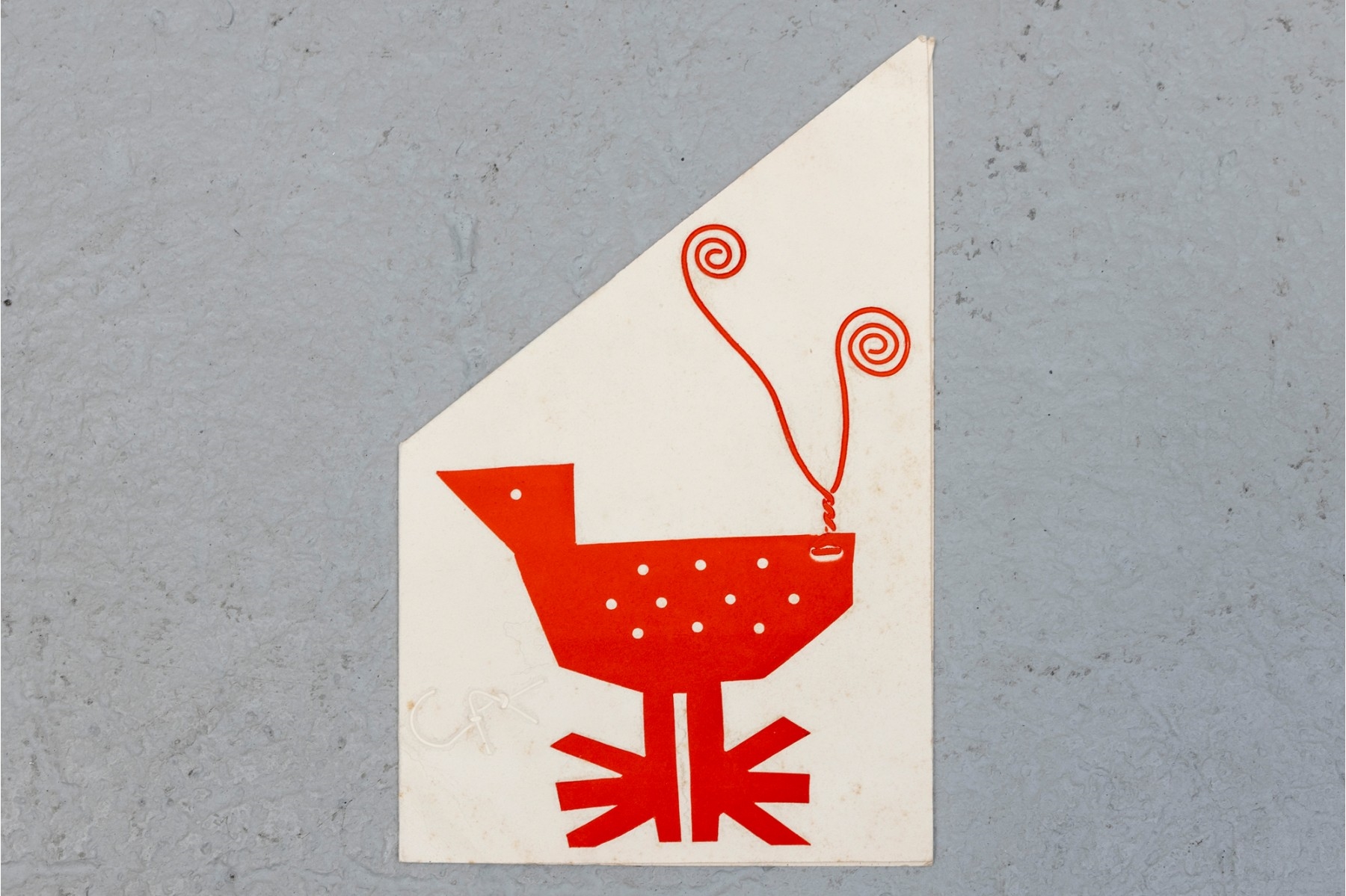 Alexander Calder | Alexander Calder-designed Christmas Card (1981 ...