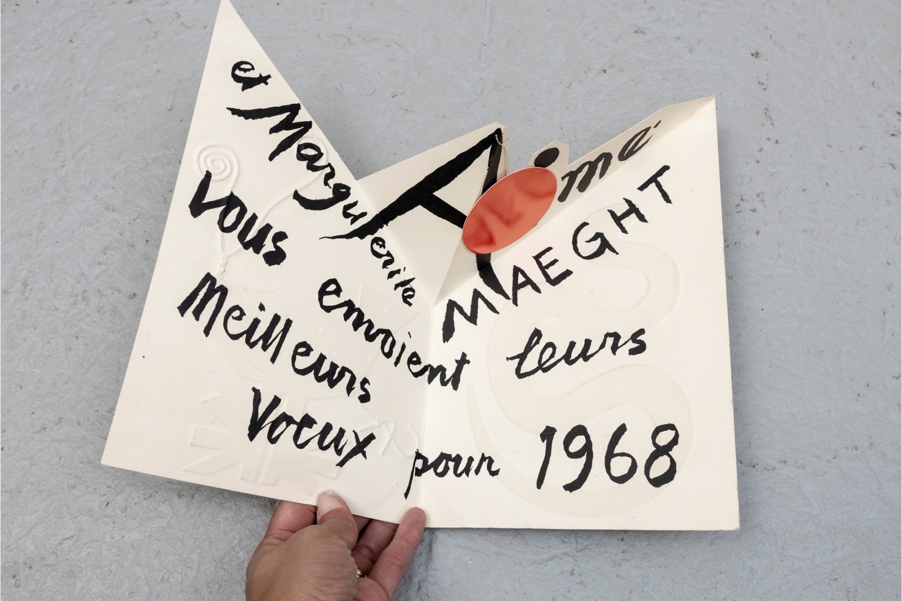 Alexander Calder | Alexander Calder-designed Christmas Card (1981 ...