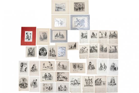 Honoré Daumier | Honoré Daumier Lithographs (1830) | MutualArt