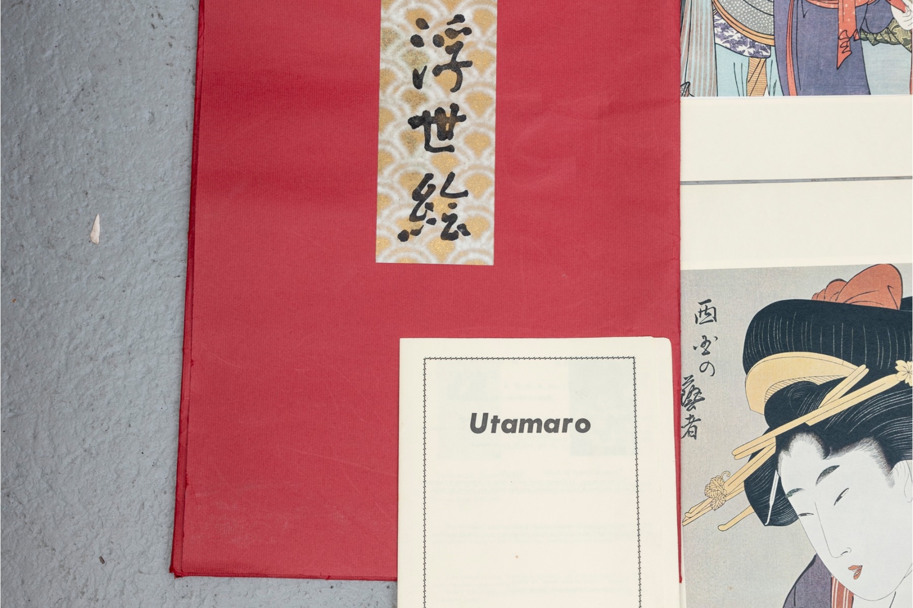 Kitagawa Utamaro | Utamaro Portfolio -- 6 Reproductions Of 18th C ...