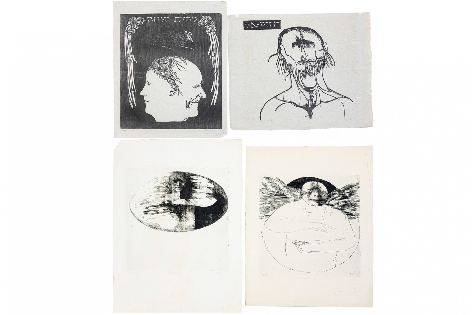 Leonard Baskin | 4 Signed And Numbered Prints Leonard Baskin (1922 2000 ...