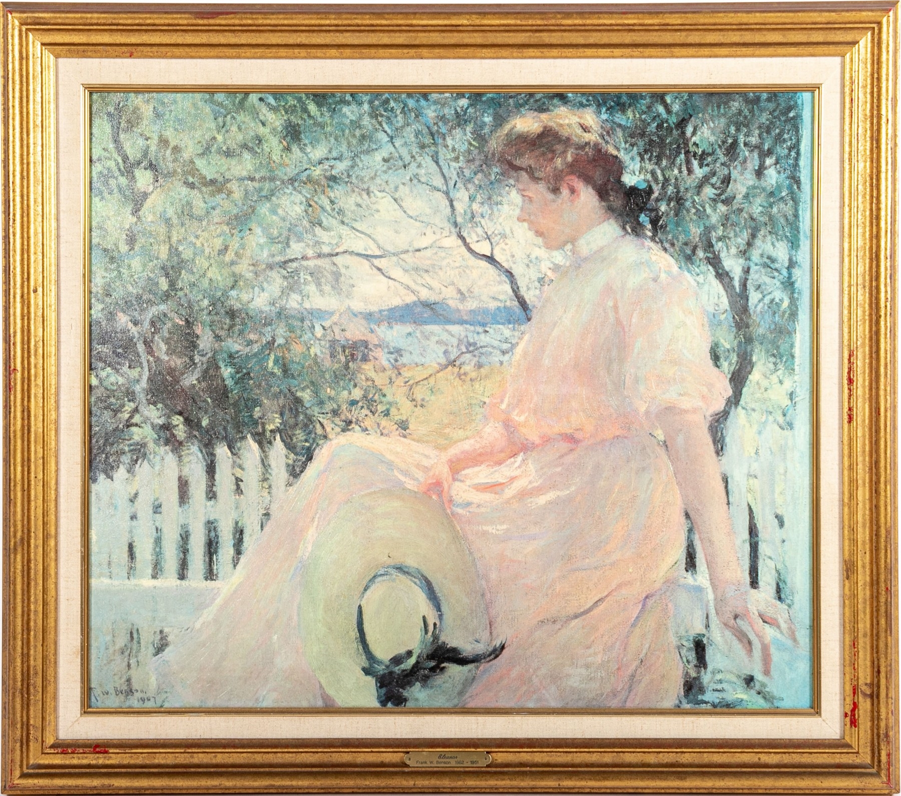 Frank Weston Benson | Eleanor | MutualArt