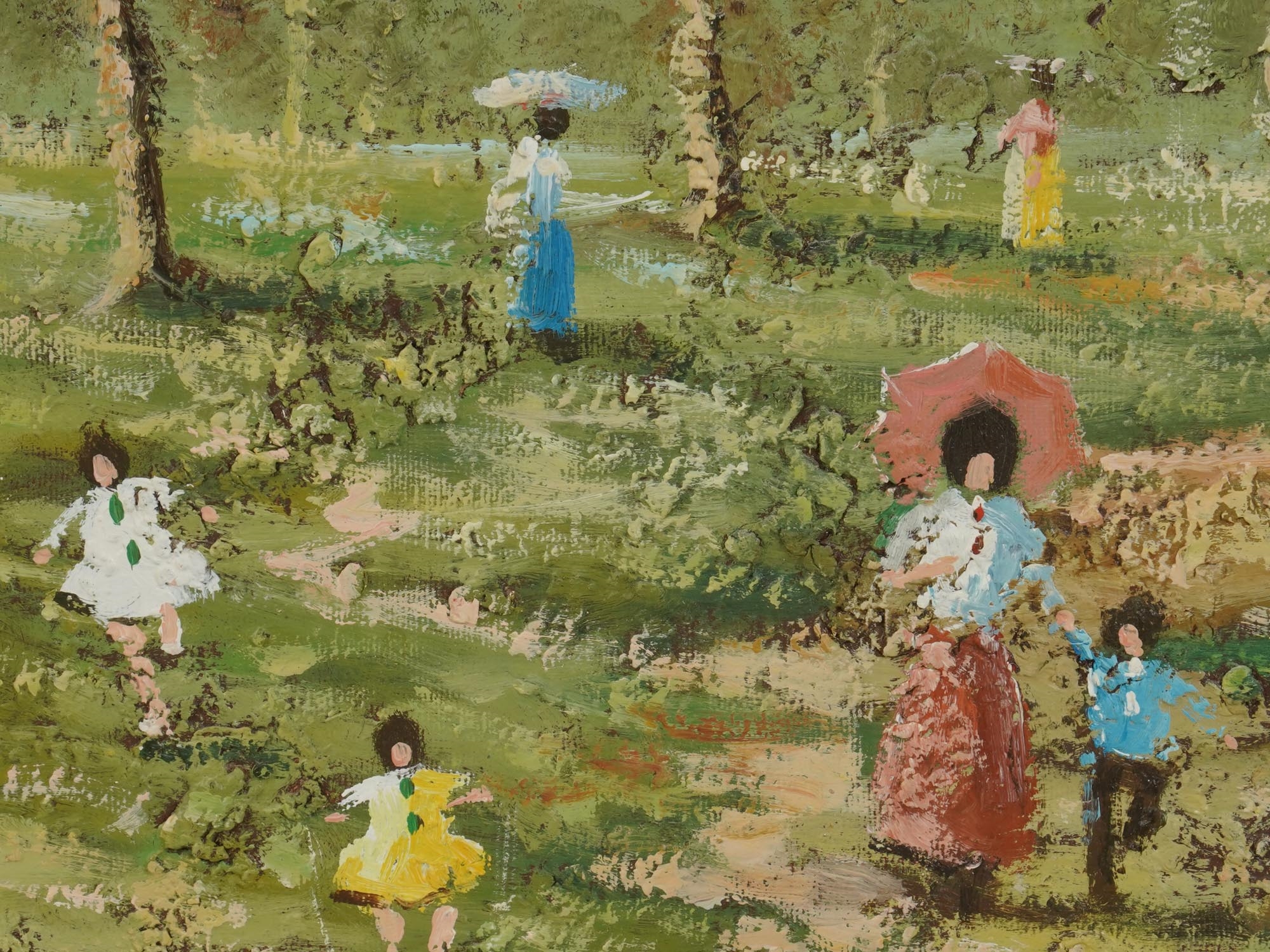 Jean Bloch | A mid century impressionist oil on canvas landscape ...