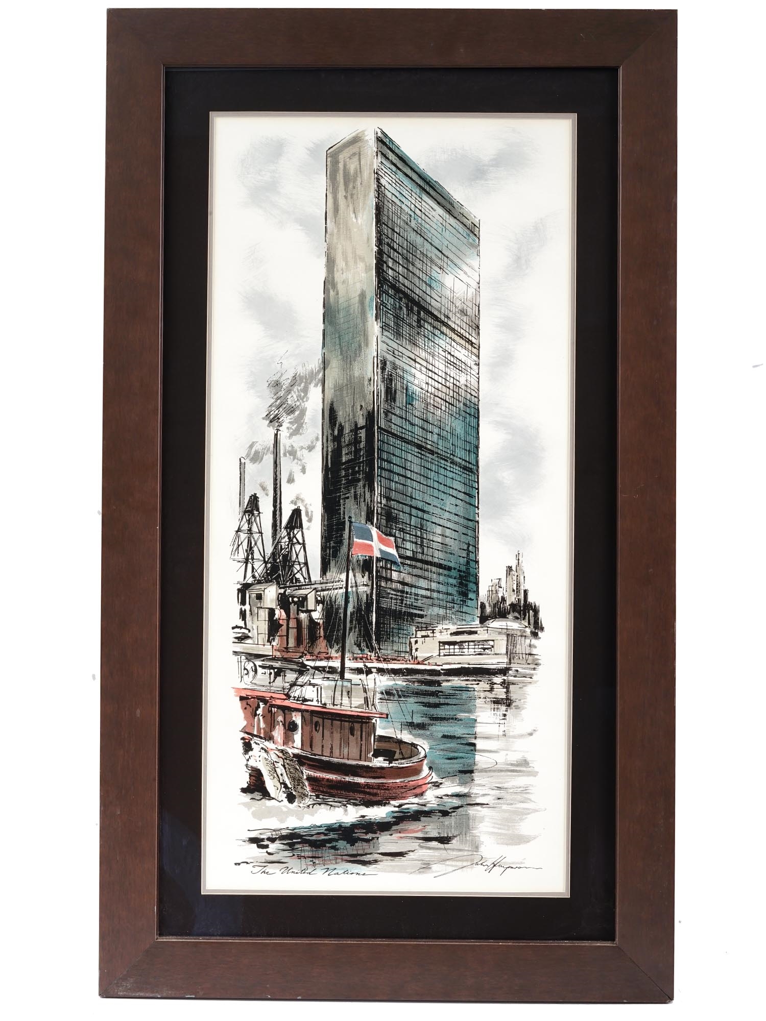 John Haymson | A color lithograph | MutualArt