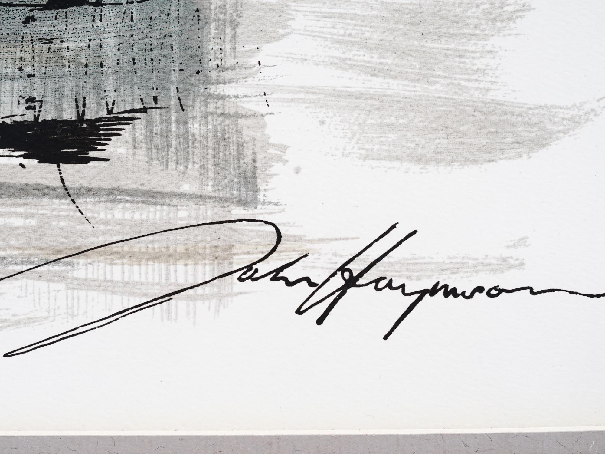 John Haymson | A color lithograph | MutualArt