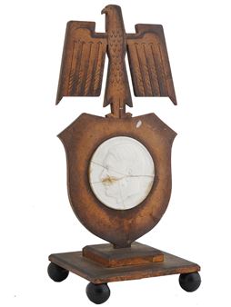 Adolf Hitler | A Nazi German cast iron bust representing Adolph Hitler ...