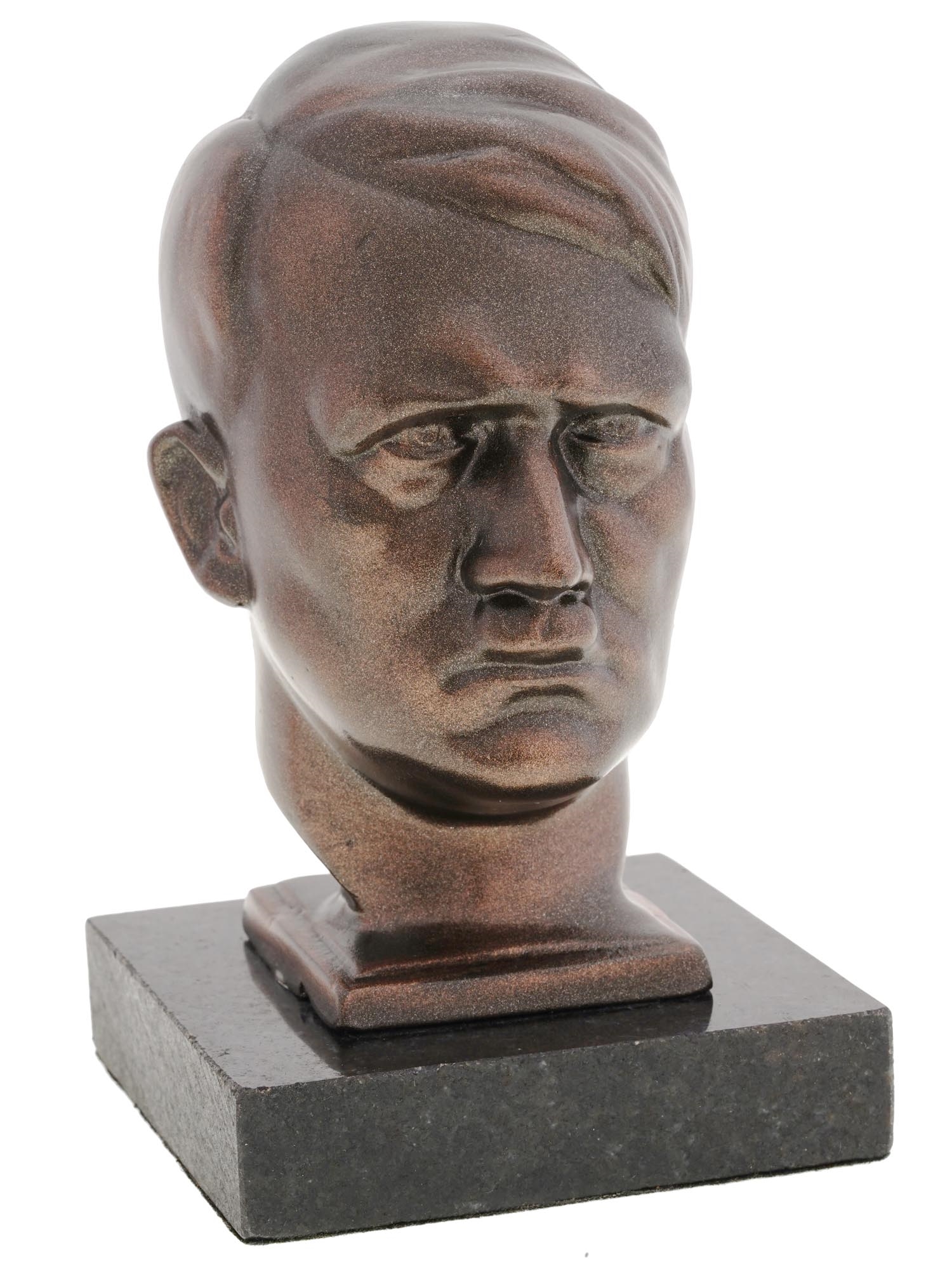 Adolf Hitler | A Nazi German cast iron bust representing Adolph Hitler ...