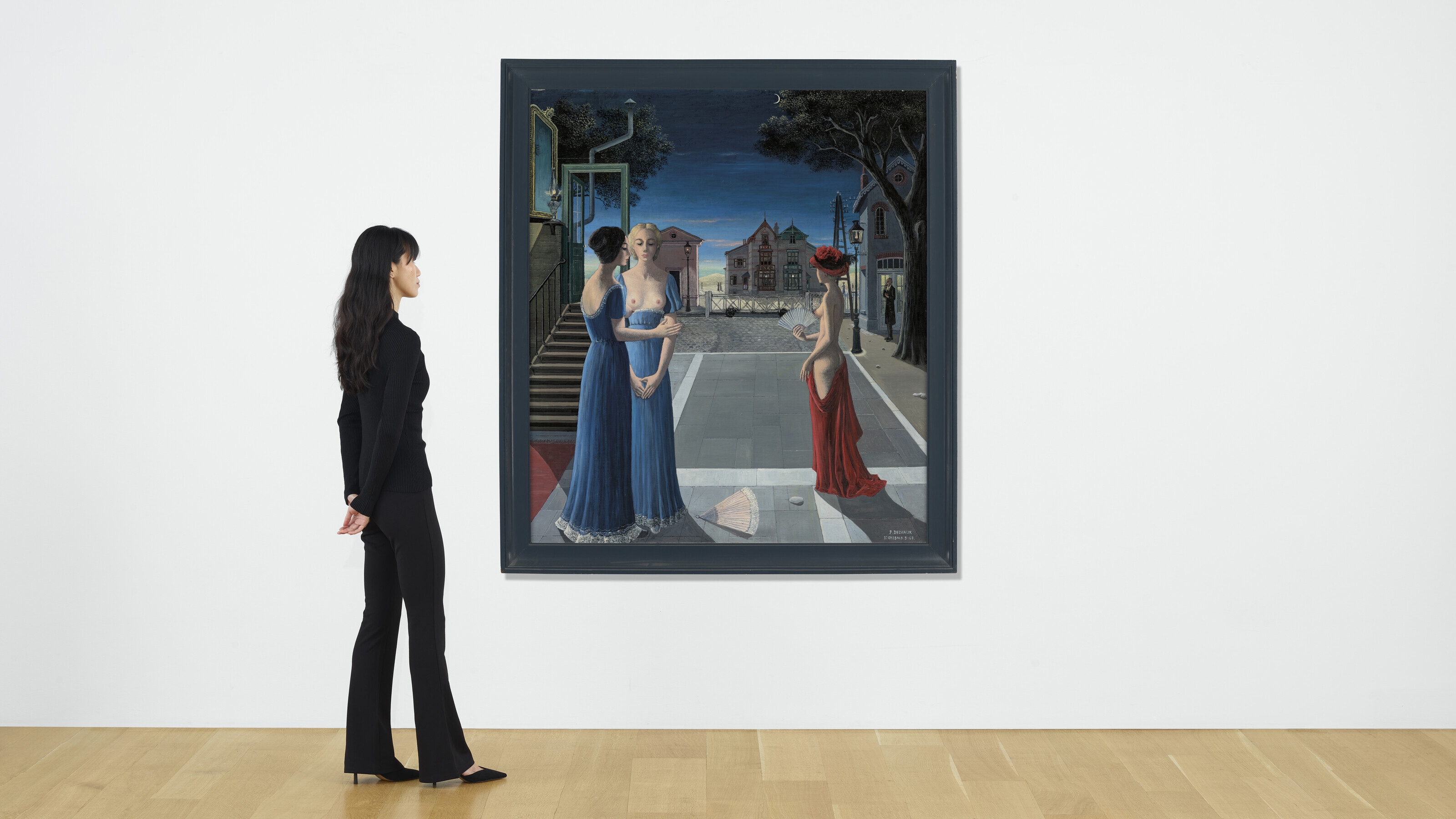 Paul Delvaux | Rosine (1968) | MutualArt